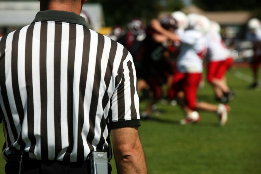 Football Officials' Responsibilities & Positions - The Whistle Line